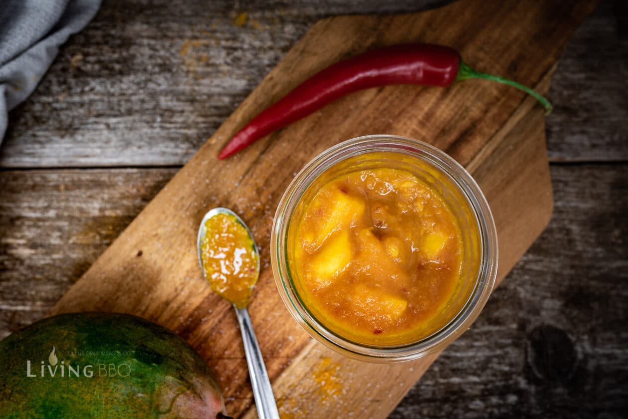Mango Chutney mit Chili - LivingBBQ.de